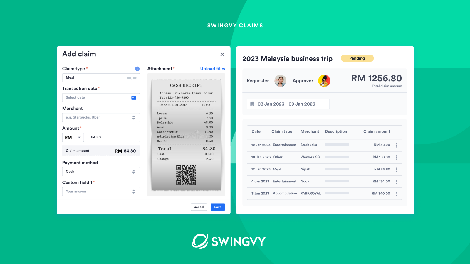 Complete Guide to Swingvy Expense Claims | Swingvy Malaysia